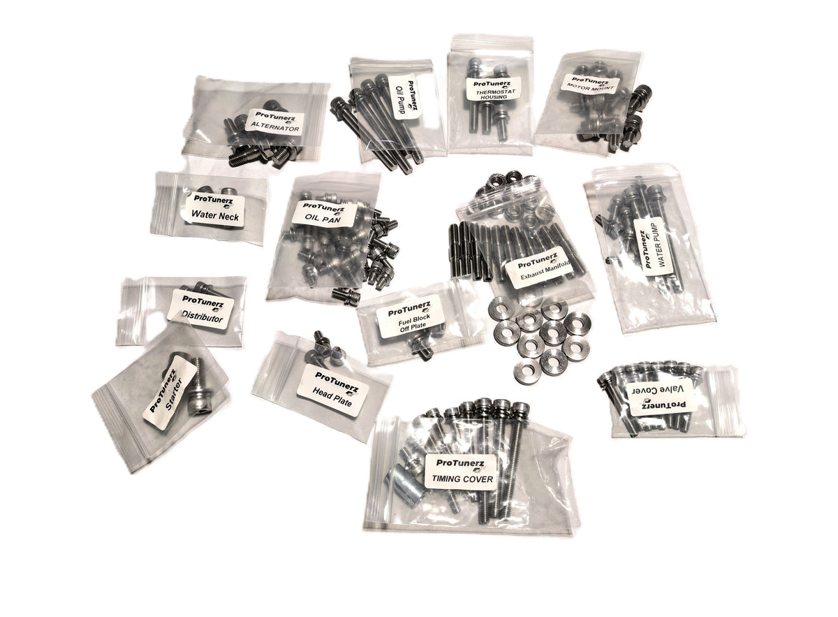 L-Series ENGINE BOLT KIT - Stainless Steel 240z 260z 280z 280zx – Pro ...